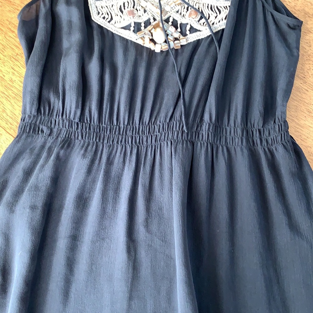 All Saints Silk Maxi Dress - Gem